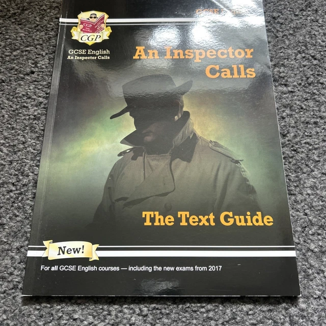 GCSE ENGLISH AN Inspector Calls The Text Guide £2.49 - PicClick UK