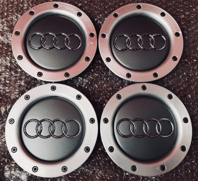 4X ORIGINAL AUDI S-Line Nabendeckel S Line Raddeckel Radabdeckungen ...