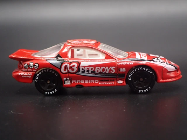 PONTIAC FIREBIRD IROC Pep Boys 1:64 Scale Collectible Diorama Diecast ...