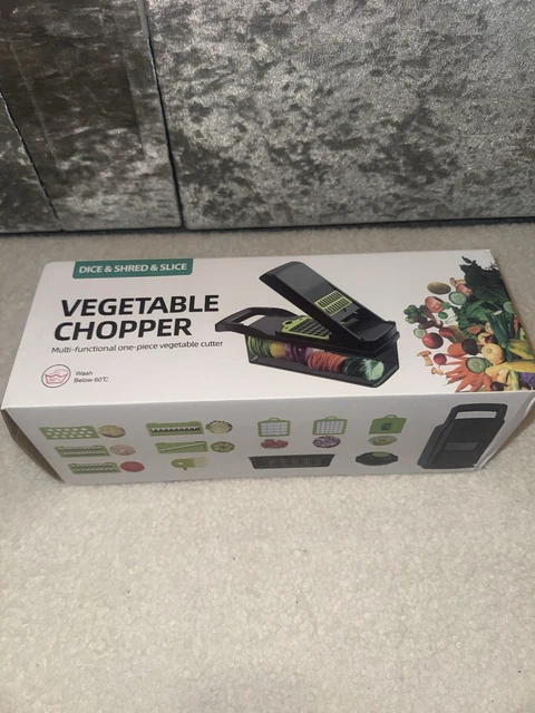 VEGETABLE CHOPPER MULTI Functional One Piece Vegetable Cutter Brand New ...