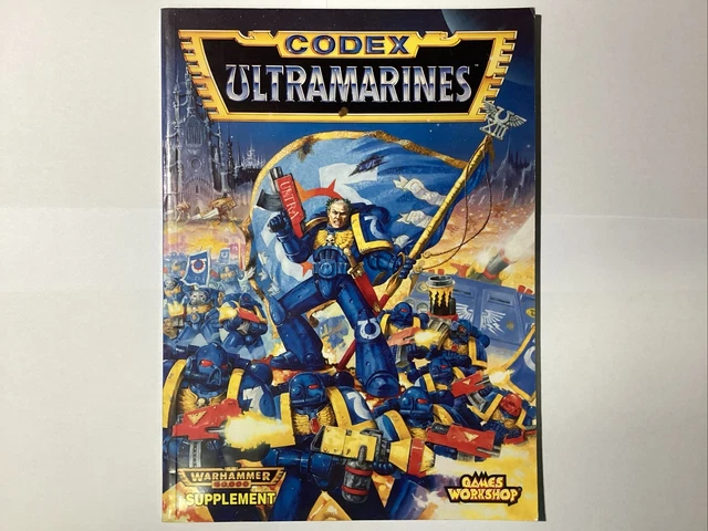WARHAMMER 40K ULTRAMARINES Codex 40,000 Rare 2nd edition 40k OOP 1995 ...