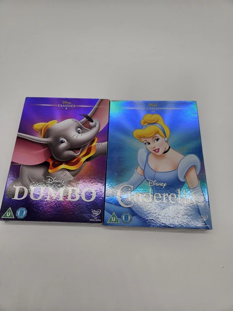CINDERELLA DUMBO DISNEY Special edition sleeve Disney Classics New ...