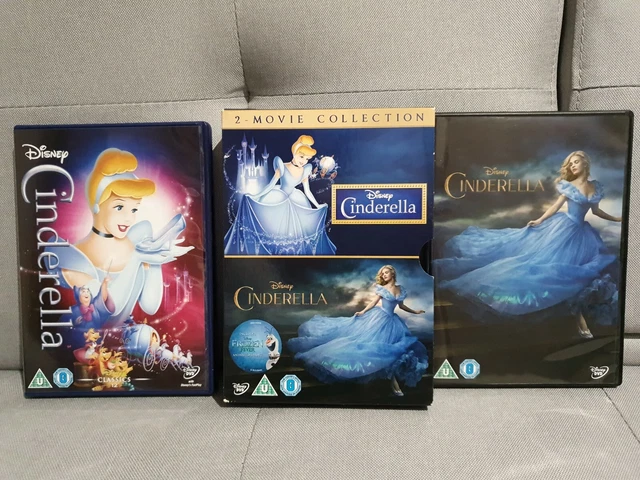 WALT DISNEY'S CINDERELLA 2 Movie Collection DVD Box Set one film never ...