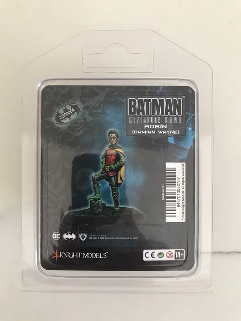 BATMAN MINIATURE GAME Robin Damian Wayne Knight Models Figure Board ...
