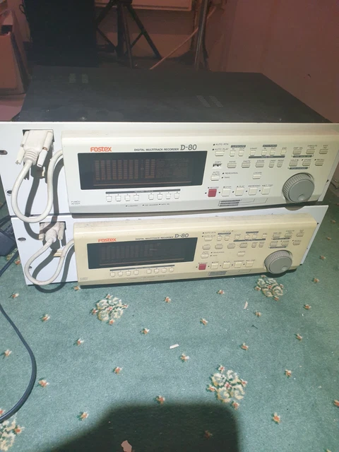 FOSTEX D-80 HARD disk multitrack recorder £90.00 - PicClick UK