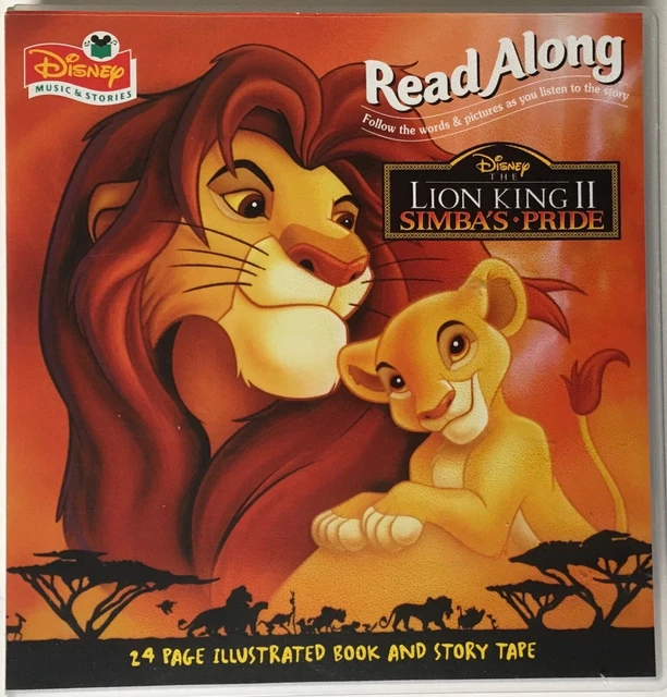 DISNEY’S LION KING II: Simba's Pride Read Along Book and Audio Tape ...