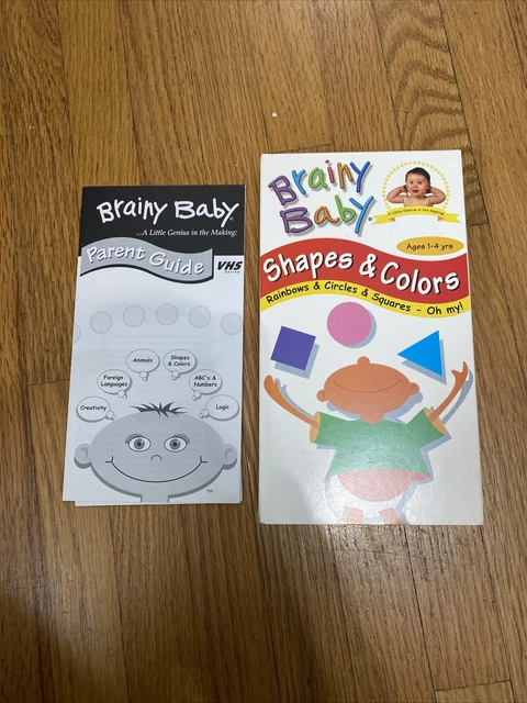 Brainy Baby One And Two Right And Left Brain VHS Tape, 52% OFF