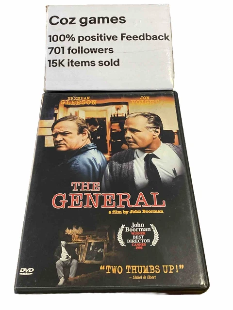THE GENERAL DVD Jon Voight Brendan Gleeson Region 1 USA Import 2005 ...