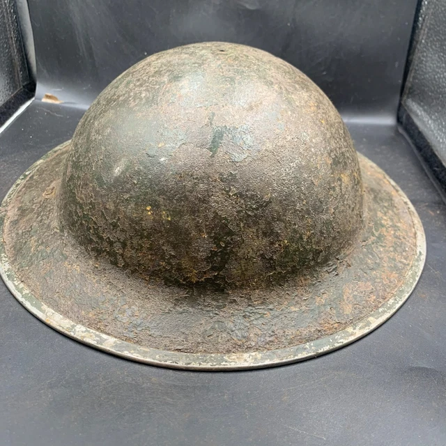 BRITISH ARMY WW2 Mk2 Brodie Helmet - Original South Africa Manufactured ...
