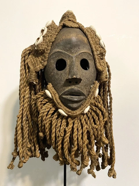 DAN CEREMONIAL DANCE Mask. Liberia African Tribal Art 15" X 8” $75.00 ...