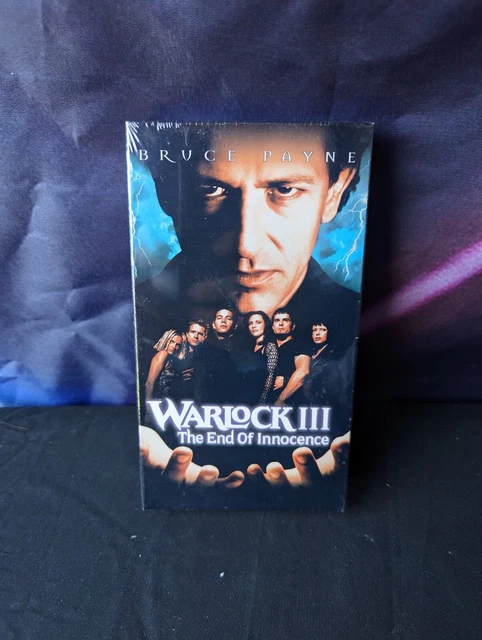WARLOCK III: THE End of Innocence VHS 1999 Bruce Payne 90s Horror ...