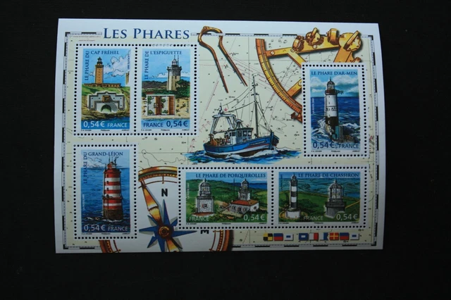 BLOC FEUILLET BF 114 Les Phares de 2007 Neuf** EUR 4,00 - PicClick FR