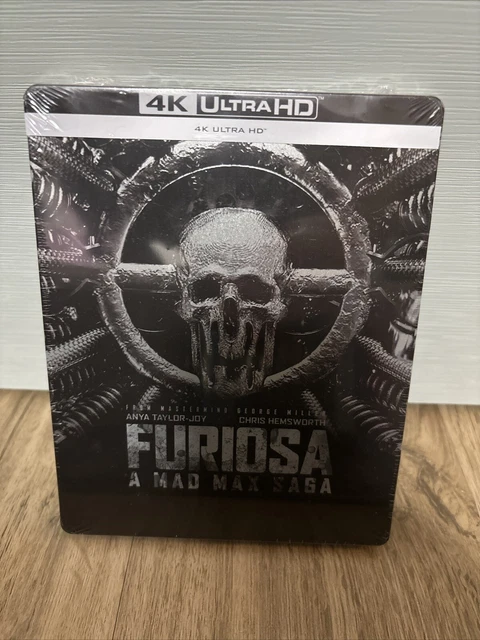 FURIOSA - A Mad Max Saga - Black & Chrome - Steelbook Edition - 4K UHD Blu-ray EUR 30,00 ...