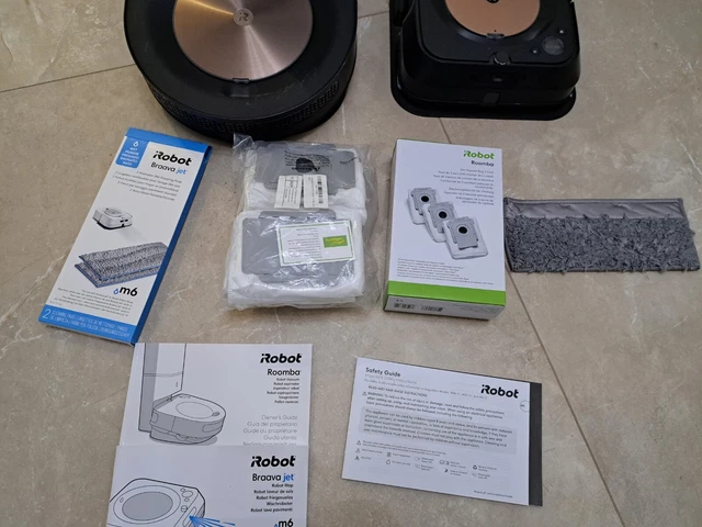 ROBOT RUMBA E robot brava jet di ultima generazione, aspirapolvere e ...