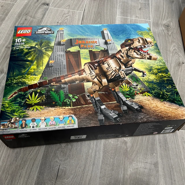 LEGO JURASSIC WORLD: Jurassic Park: T. rex Rampage (75936) £180.00 ...