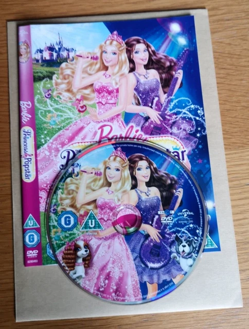 Barbie The Princess The Popstar Dvd Label Dvd Label Barbie My Xxx Hot