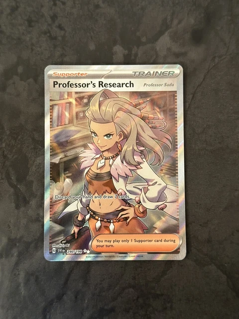 PROFESSOR'S RESEARCH 240/198 Scarlet & Violet Holo Pokemon Card EUR 11 ...