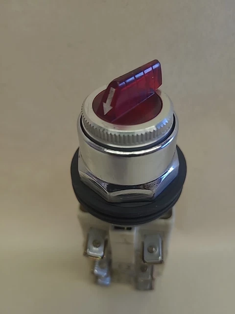 SQUARE D RED Selector Switch 9001 $150.00 - PicClick CA