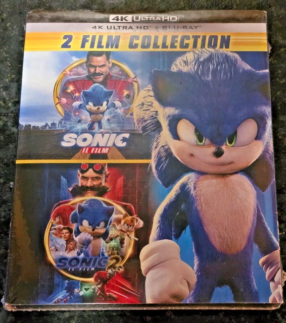 SONIC THE HEDGEHOG 2-Movie Complete Collection 4K Ultra HD + BluRay New ...