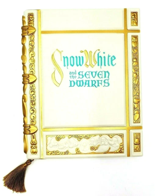 DISNEY PARKS SNOW White and the Seven Dwarfs Storybook Journal Notebook ...