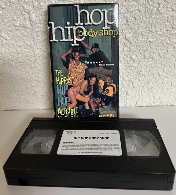 HIP HOP WORKOUT Aerobics VHS 90's Vintage VHS As Seen On ESPN 2 Tested ...