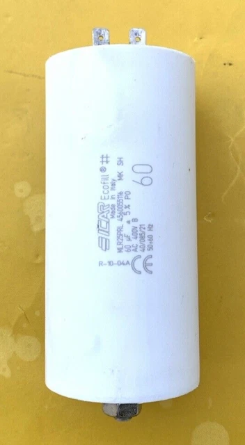 CONDENSATEUR ICAR MLR25PRL, 60uF 400Vac pour PAC ROE De Dietrich EUR 29 ...