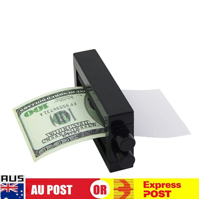 PLASTIC BANKNOTE PRINTING Machine Paper Create Money Device Kid Magic ...