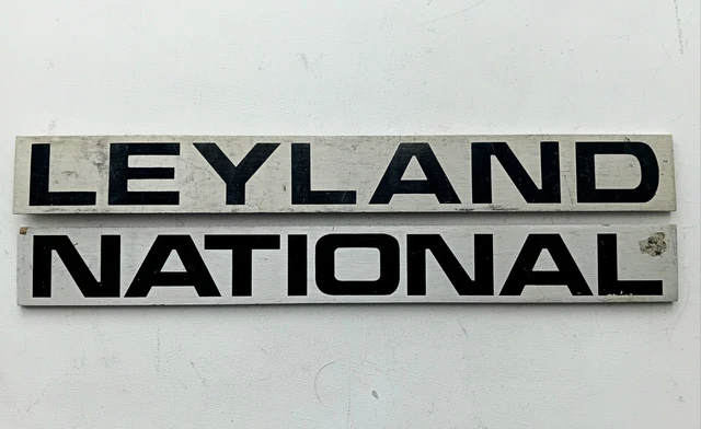 LEYLAND NATIONAL BADGES. Bus Badge. Leyland National Signs. £50.00 ...