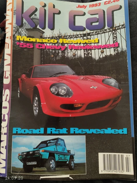 KIT CAR MOTOR Show Guide 1993 Newark Brochure Programme Excellent EUR 5 ...