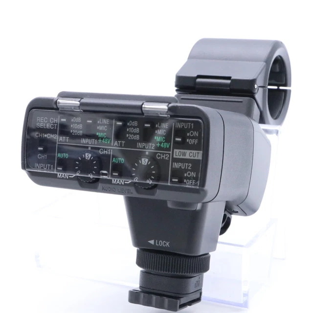 SONY XLR-K2M XLRK2M w/microphone ECM-XM1 adapter kit [Top Mint] #6283 ...
