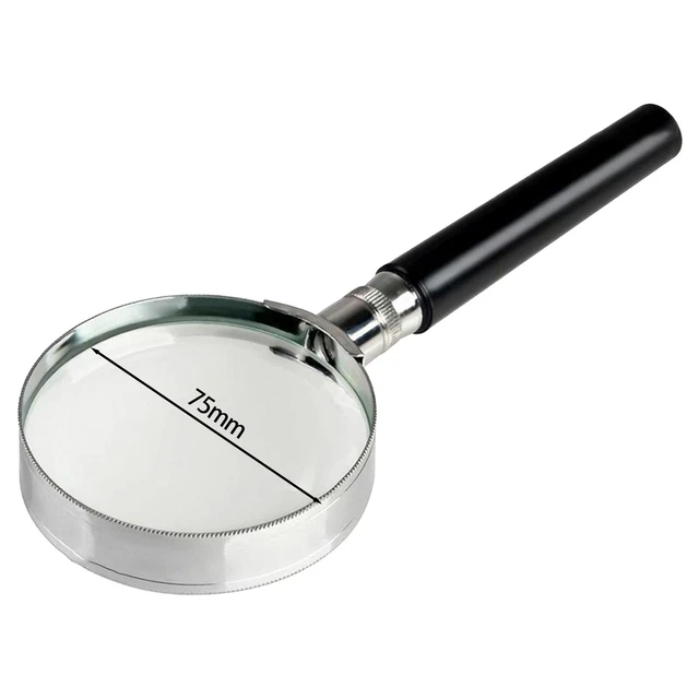 COMPACT 5X MAGNIFIER with Multiple Lens Sizes for Various Applications ...