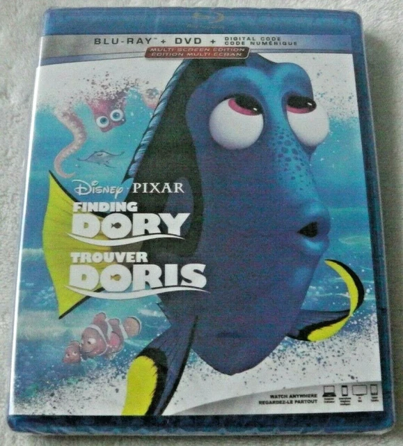 FINDING DORY - Disney / Pixar (Blu-ray + Digital HD + DVD, 2016) * NEW ...