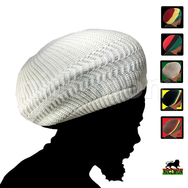 RASTA DREAD DREADLOCKS Eapv Chapeau Béret Hippie Cap Reggae Marley ...