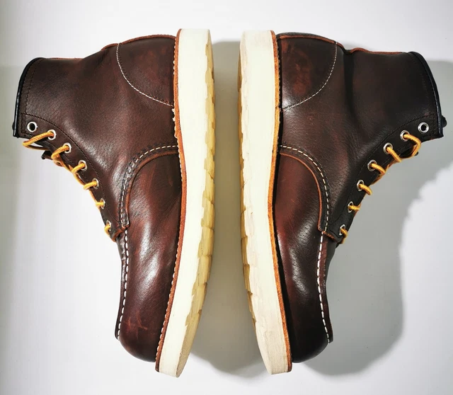 RED WING 8138 Classic Moc Toe Heritage Boots Briar Oil Slick UK 8 EU 42 ...