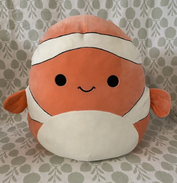 SQUISHMALLOW OFFICIAL KELLYTOY Plush 16" Ricky The Clownfish $21.99 ...