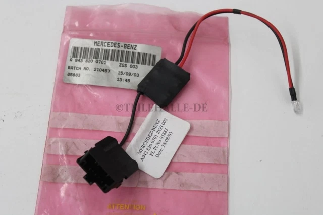 NEW MERCEDES TRUCK Actros Axor Cable Male Footroom Lighting A9438200701 ...