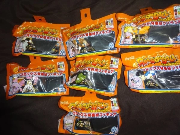 DRAGON BALL COCA Cola Original Comics Spine Figure Set 12 Figures ...