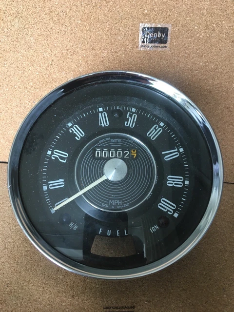 CLASSIC MINI AUSTIN Morris BMC Speedo Smiths Speedometer NOS tpm1408 ...
