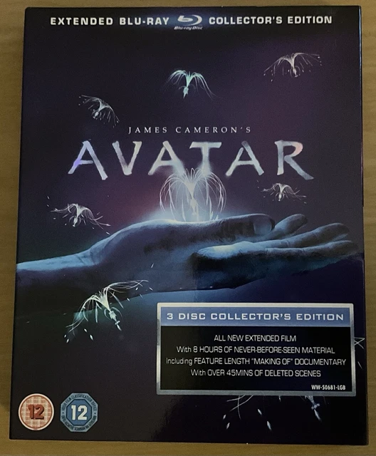 AVATAR EXTENDED EDITION (BluRay) 3 Disc Collectors Set £2.99 - PicClick UK