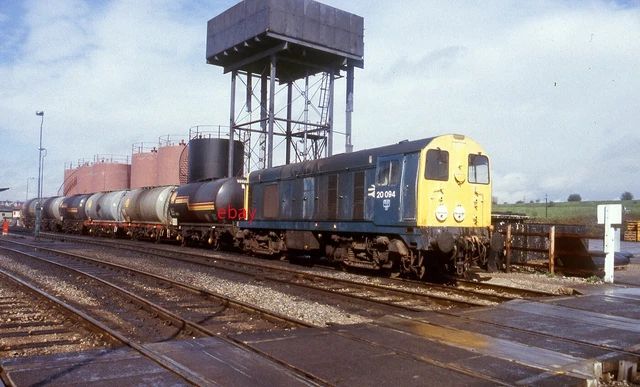 ORIGINAL 35MM SLIDE BR Class 20 no. 20094 at Toton TMD +rights for use ...