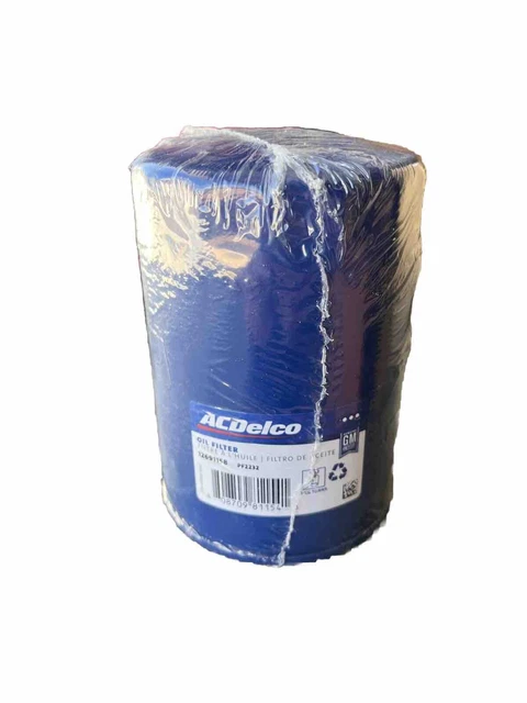 GENUINE GM ACDELCO Duramax Diesel Engine Oil Filter PF2232 PF2232F Set ...