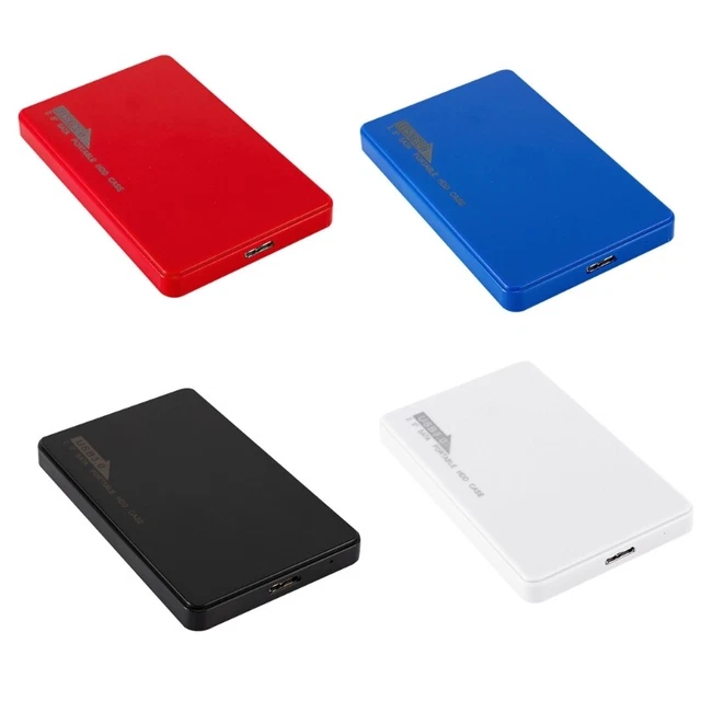 2.5-INCH SATA USB Tool-Free External Hard Enclosure Optimized SSD Case ...