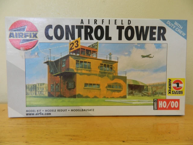 VINTAGE AIRFIX 1/72 Scale Airfield Control Tower Model Kit £14.99 ...