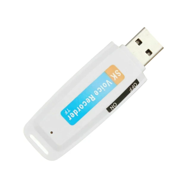USB2.0 DISK AUDIO Voice Recorder Pen Micro SD TF Card Slot For Win 7/8 ...
