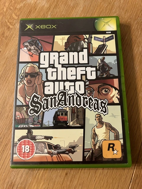GRAND THEFT AUTO: San Andreas (Microsoft Xbox Original 2005) - PAL ...
