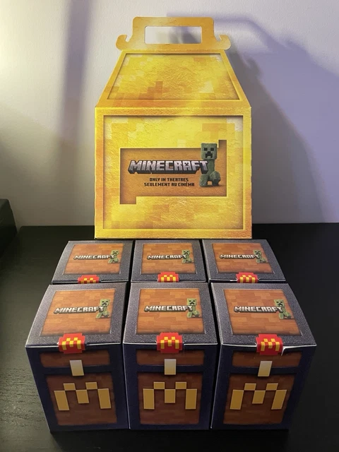 MCDONALDS MINECRAFT MOVIE Toys From Adults Meal. FULL SET of 6 $179.99 ...