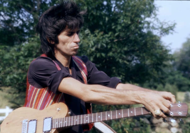 ROLLING STONES GUITARIST Keith Richards In Upstate New York 1978 OLD MUSIC PHOTO $9.00 - PicClick AU