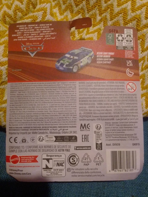 DISNEY PIXAR CARS Kevin Shiftright AKA Clutch Aid 2024 1:55 Combined ...