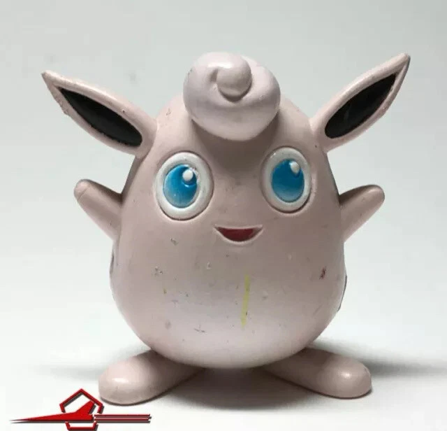 POKEMON NORMAL TYPE: Wigglytuff (Pukurin) PVC 4 Cm. Nintendo Auldey ...