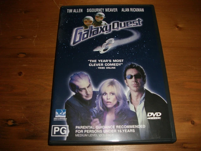 GALAXY QUEST (DVD) 1999 Rated Pg Tim Allen Sigourney Weaver Alan ...